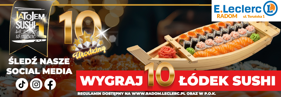10 LODEK SUSHI | LECLERC Radom
